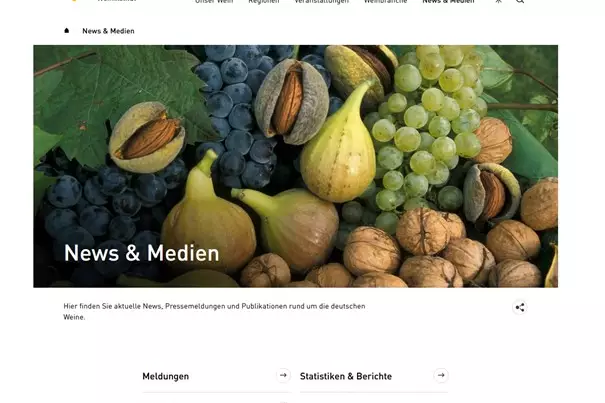 Deutsches Weininstitut: Meldung